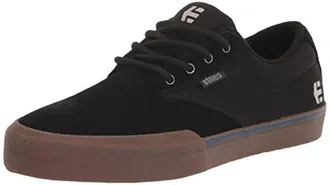 Etnies Homme Jameson Vulc Chaussure de Skate, Black Gum Silver, 37.5 EU