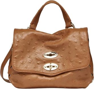 Zanellato Femme, Sacs, Brun, Taille: ONE Size Postina Small Leather Bag