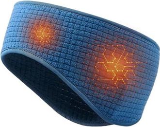 Generic Bandeaux chauds pour femme - Cache-oreilles thermique coupe-vent de 49,3 cm | Bande &eacute;lastique en polyester pour sports dhiver - Protection contre le f