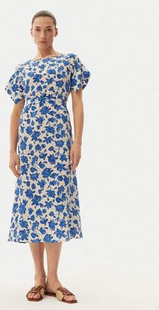 Max Mara Sommerkleid Cannes 2515221092 Blau Regular Fit