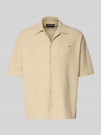 Pegador Regular Fit Freizeithemd mit Label-Patch Modell LIBCO