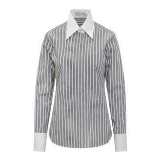 Stella McCartney Femme, Blouses et Chemises, Gris, Taille: 38 FR Chemises