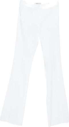 Max Mara Femme, Pantalons, Blanc, Taille: 34 FR Wide Pantalons