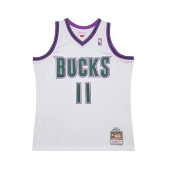 Mitchell & Ness Milwakuee Bucks 1999-2000 Swingman Trikot - - Sport - Herren - Wei&szlig; - S