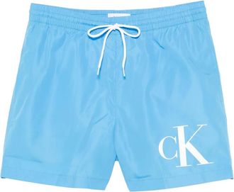 Calvin Klein ensemble short de bain &agrave; logo - Bleu