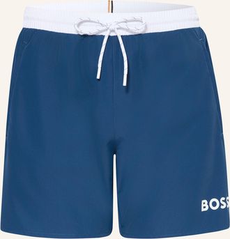 HUGO BOSS Badeshorts Starfish blau