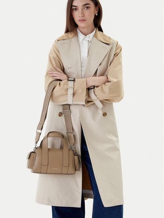 Calvin Klein Handtasche Webbing Strap Pocket Bag LV04F3291G Beige