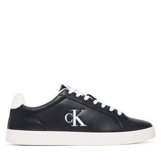 Calvin Klein Sneakers Calvin Klein 3 Cupsole Derby Pu Tmb HM0HM02331 Schwarz