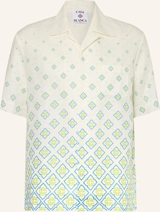 Casablanca Resorthemd Comfort Fit Aus Leinen weiss