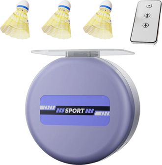 Generic Badminton-Trainingsger&auml;t, Badminton-Trainingsger&auml;t f&uuml;r einen Spieler, verstellbarer R&uuml;ckpralltrainer f&uuml;r Einzelspieler, Herramie