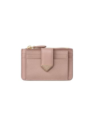 Prada Leather Card Holder Saffiano