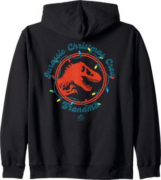 Jurassic Park Jurassic Christmas Crew Grandma Kapuzenjacke