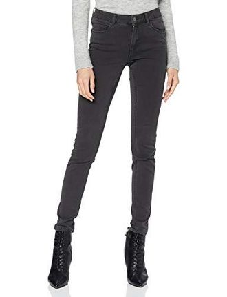 Vero Moda Vmseven Nw S Shape Up Jeans Vi501 Noos, Jean Slim Femme, Gris (Dark Grey Denim Dark Denim), W22/L34
