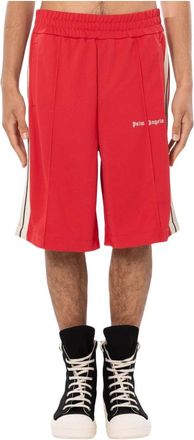 Palm Angels Homme, Sport, Rouge, Taille: XL Classic Logo Track Shorts
