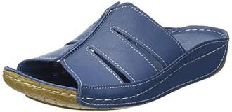 Andrea Conti Femme 0773416 Sandale, Denim, 39 EU