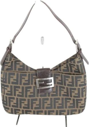 Fendi Sac bandouli&egrave;re Zucca Pre-owned - Femme - Pre-owned - Brun - Taille: ONE Size