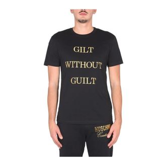 Moschino T-shirt graphique Couture - Homme - Tops - Noir - Taille: L