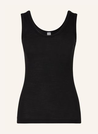 Mey Mey Top Serie Wool Love Aus Merinowolle Mit Seide schwarz