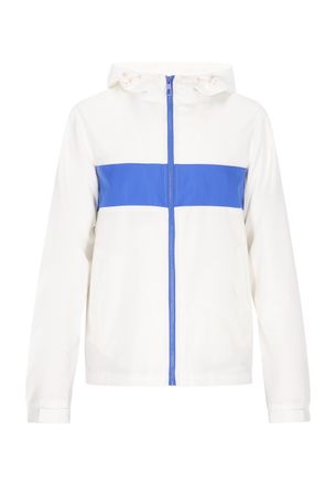 Dreimaster Dreimaster Jacke M&auml;nner Weiss K&ouml;nigsblau