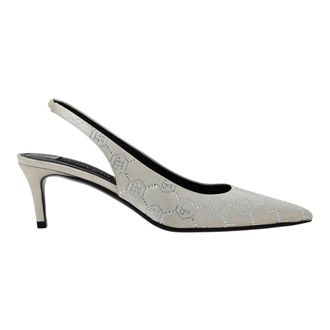 Philipp Plein Monogram Slingback Pumps - - Shoes - Damen - Beige - 36 EU