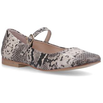 Hush Puppies Pasha Leder Frauen Schlange Ballerinas