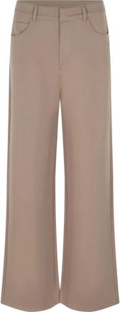 Max Mara Femme, Pantalons, Brun, Taille: 38 FR Brioso Wide Pantalons