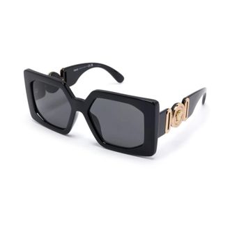 Versace Femme, Accessoires, Noir, Taille: 55 MM Medusa Lunettes de soleil