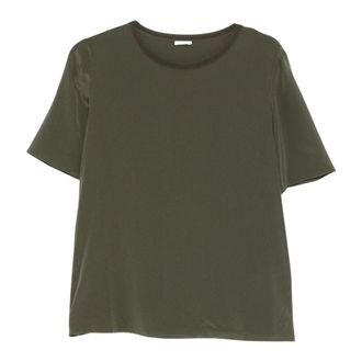 Joseph Neue Rubin Rundhalsbluse - - Tops - Damen - Gr&uuml;n - XL