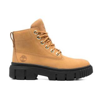 Timberland Brauner Mid Lace-Up Stiefel - - Shoes - Damen - Braun - 38 1/2 EU