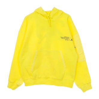 Nike Jordan Leichter Fleece-Pullover-Hoodie mit Kapuze - - Sport - Herren - Gelb - L