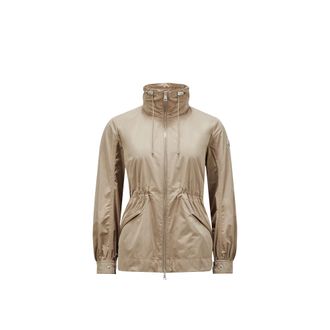 Moncler Moncler Enet Hooded Parka Jacket, Women, Beige, Size: 0