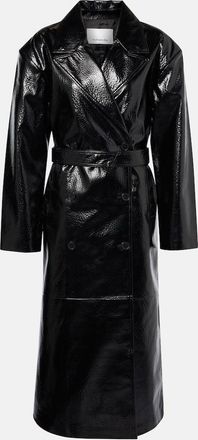 Frankie Shop Trenchcoat Tina aus Lederimitat