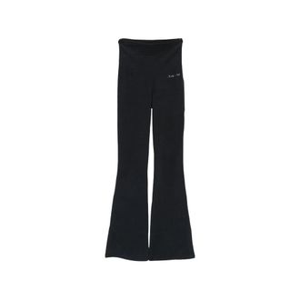 Sporty & Rich Weite Hosen - - Trousers - Damen - Schwarzk - L