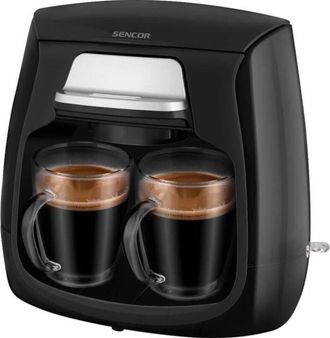 Sencor SCE 2100BK cafeti&egrave;re noire capacit&eacute; 0.3 litre