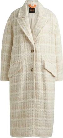 HUGO BOSS Femme, Manteaux, Beige, Taille: 42 FR Kaput
