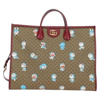 Gucci Sac cabas vintage Pre-owned - Femme - Pre-owned - Brun - Taille: ONE Size