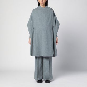 The Garment Grey wool-blend cape