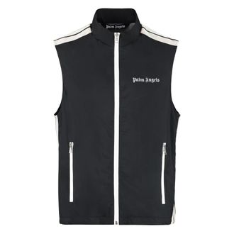 Palm Angels Technische Stoffjacke - - Jackets - Herren - Schwarzk - 2XL