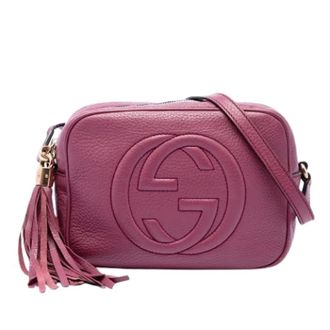Gucci Pre-owned Soho Disco Sac bandouli&egrave;re - Femme - Pre-owned - Violet - Taille: ONE Size
