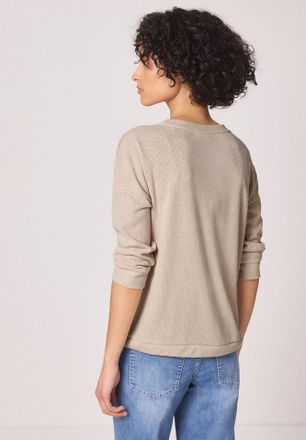 Street One 3/4-Arm-Shirt mit U-Boot-Ausschnitt