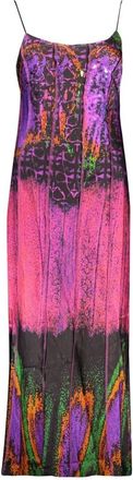 Desigual Femme, Robes, Multicolore, Taille: 36 FR Alas Lacroix Long Dress