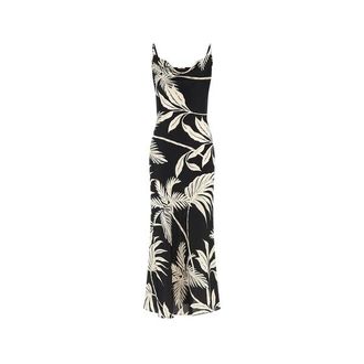 Guess Robe midi satin imprim&eacute;e