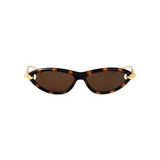 Bottega Veneta Femme, Accessoires, Brun, Taille: 56 MM Lunettes de soleil &eacute;l&eacute;gantes Bv1390S