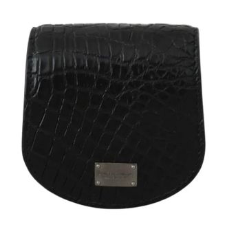 Dolce & Gabbana Pre-owned Toile petite-maroquinerie - Femme - Pre-owned - Noir - Taille: ONE Size