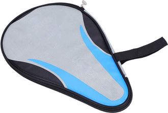 Generic Tischtennisschl&auml;gertasche, Langlebig, Wasserdicht, Oxford-Tischtennish&uuml;lle, 30 X 19,1 X 1,5 cm, Orange, f&uuml;r Tischtennis-Enthusiasten (Blue)