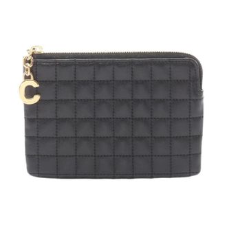 Celine Pre-owned Coin Card Pouch Leder M&uuml;nzfach - - Pre-owned - Damen - Schwarzk - ONE SIZE