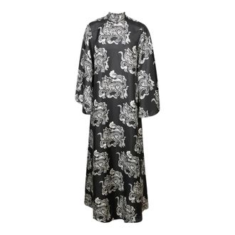La DoubleJ Langes Seidenkleid - - Blouses & Shirts - Damen - Schwarzk - S