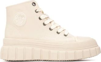 Refresh Sneakers Femme Beige - Chaussures Confortables et polyvalentes - Mode d&eacute;contract&eacute;e - Mod&egrave;le 17307602 (Taille37)