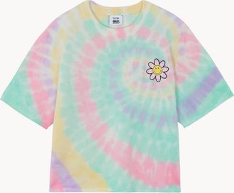 Kujten Top cachemire - Top Tee Flower Rainbow