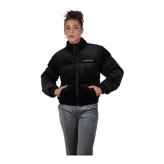 Juicy Couture Winter Bomberjacke f&uuml;r Frauen - - Jackets - Damen - Schwarzk - M